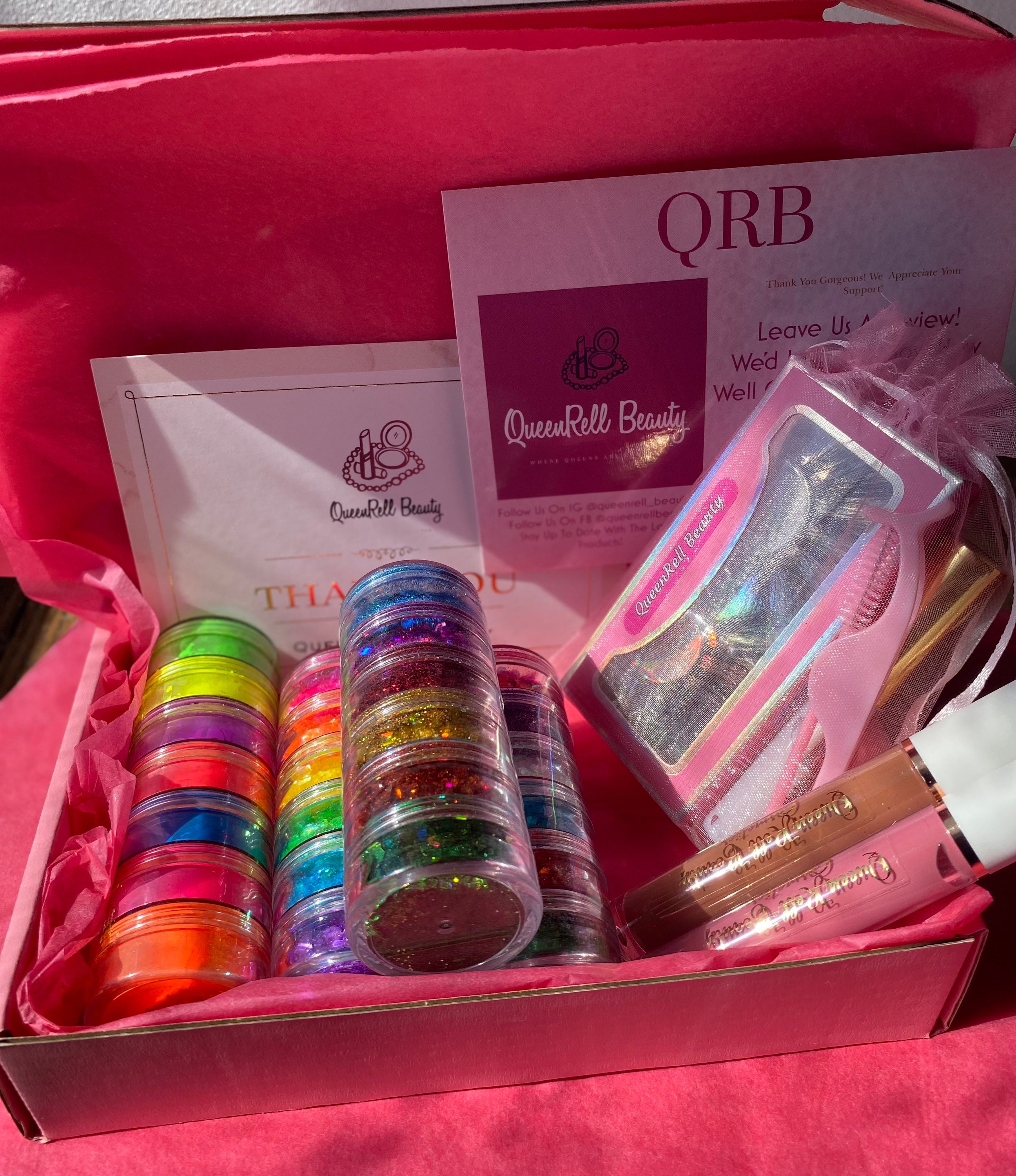 Neon Pigment Stack & Glitter Stacks Beauty Box - Etsy