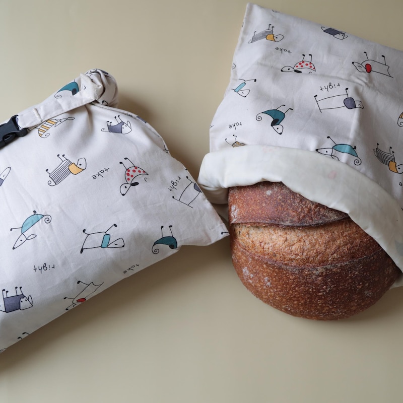 Organic Cotton Beeswax Bag - Etsy UK