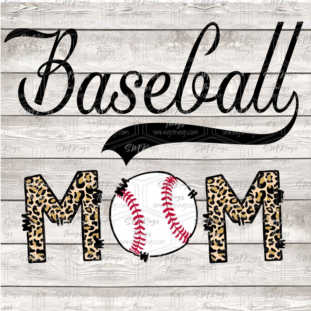 Baseball Mom Svg/digital Download {SVG, PNG, Jpg, Eps} Sublimation or ...