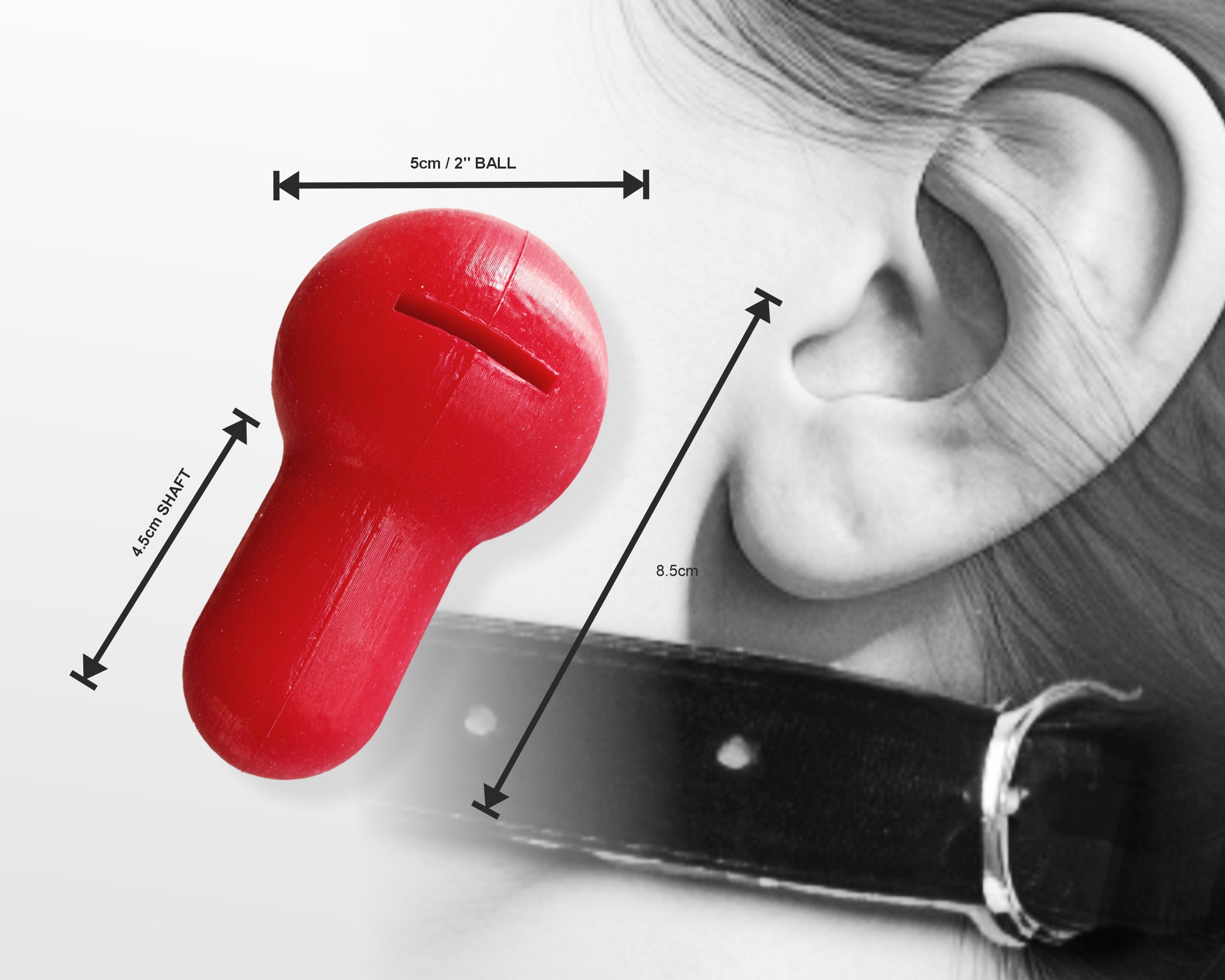 Ball Gag Bondage Drool Gag Large Mouth Plug Bdsm Gags Medical Grade