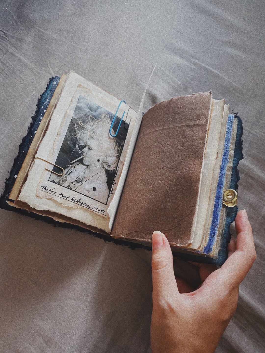 Junk Journal Handmade Premade Scrapbook Art Journal - Etsy