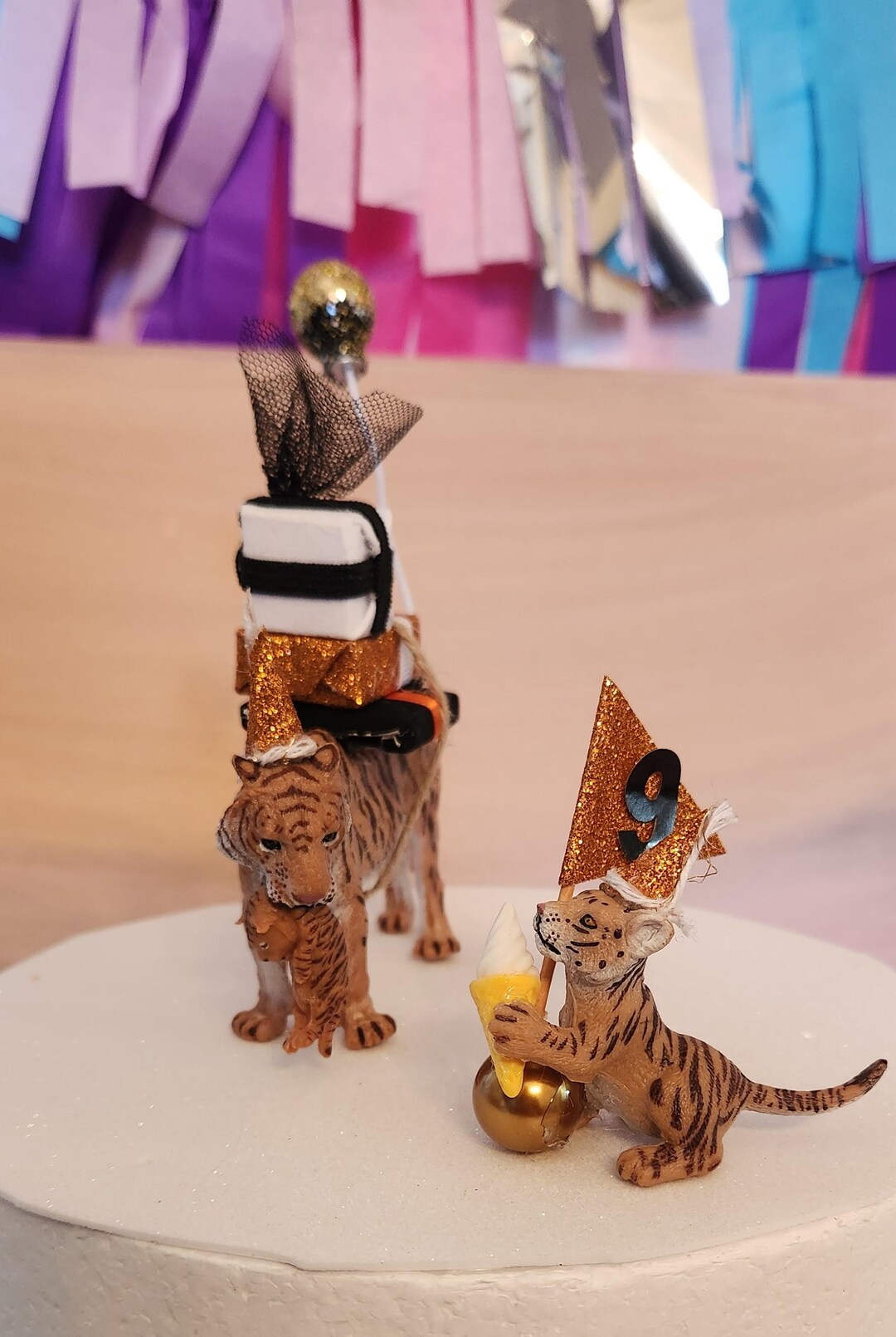 Bengal Tiger Cake Topper Cincinatti Mascot for Your Favorite Bengals ...