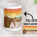 Retro Arizona Coffee Mug Perfect Arizona Gift or Arizona - Etsy