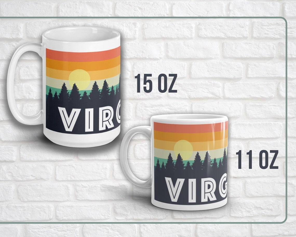 Virginia Mug Virginia Beach Coffee Mug Richmond Virginia Gift or ...