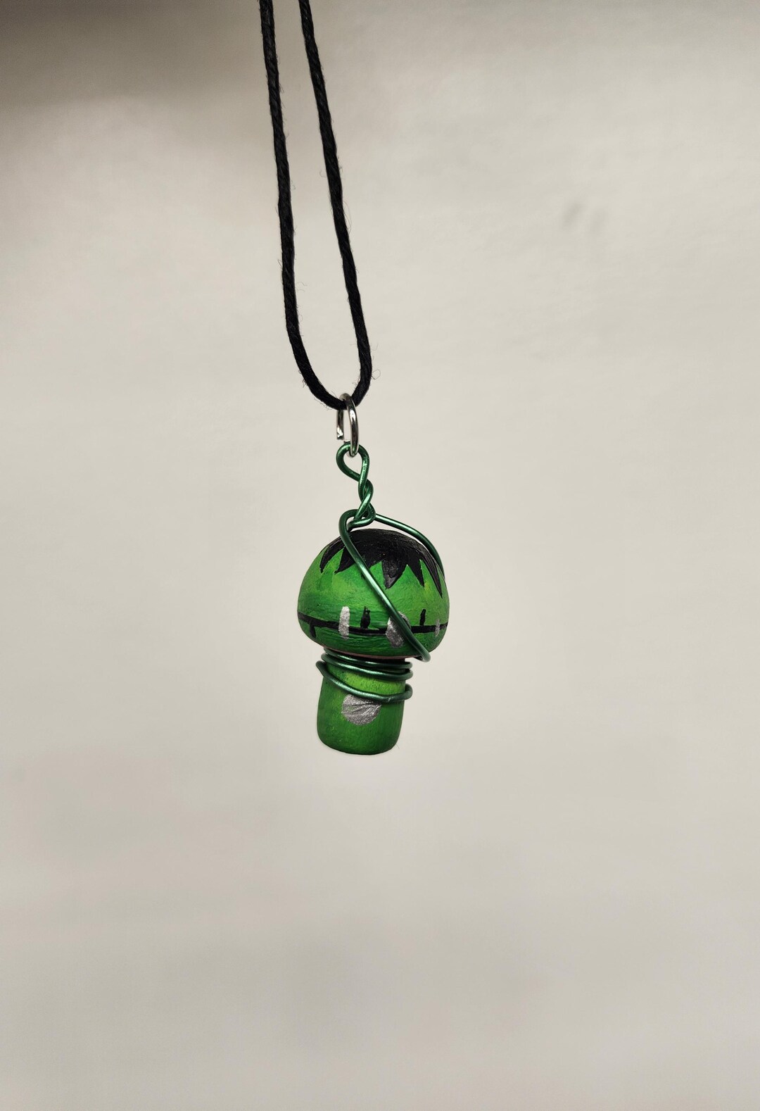 Frankenstein Wrapped Pendent Halloween Jewelry - Etsy