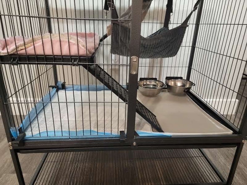 Ferret/small Animal Potty Pad Clips for Prevue Feisty Ferret Cage 6 ...