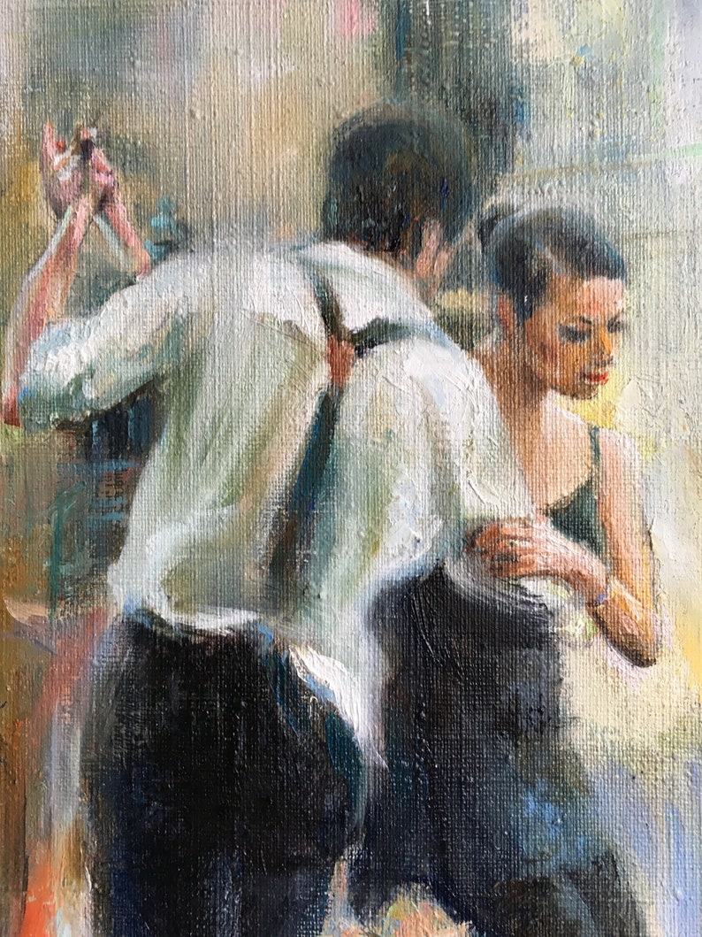 Painting Dance | Picture Dancers | Painting Tango and Salsa | Painting ...