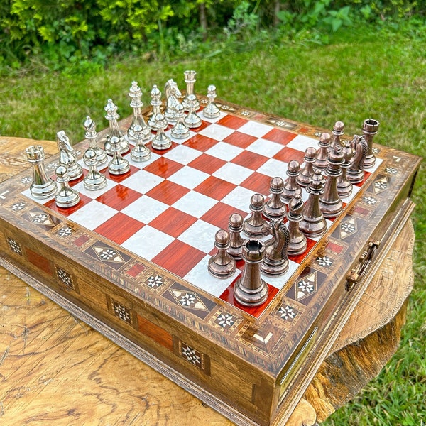 Engraved Chess Board - Etsy