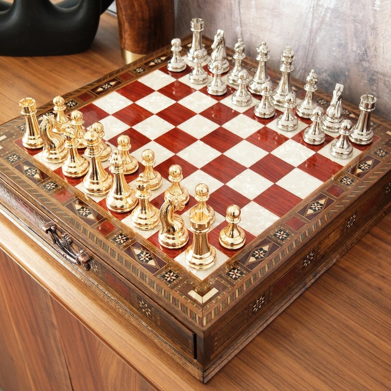 Chess Set Handmade - Etsy