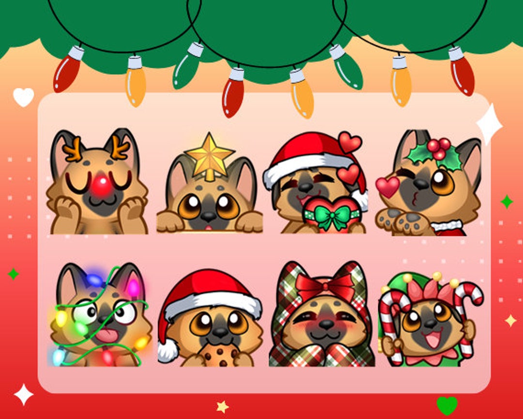 8 German Sherpherd Christ Twitch Emotes - Etsy