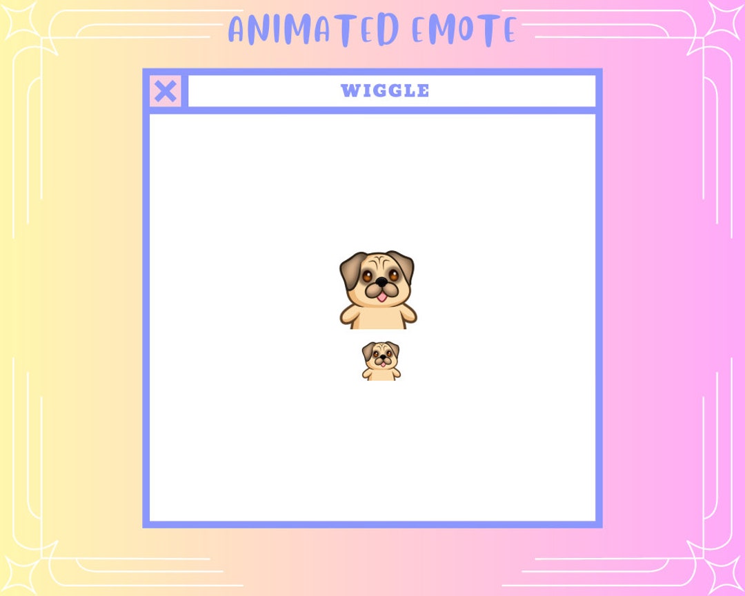 Animated Wiggle Emote - Etsy