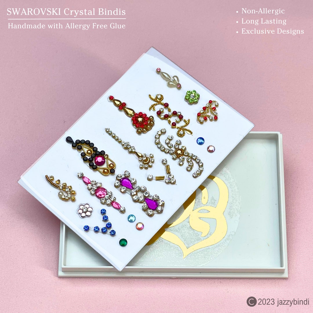Swarovski Crystal Bindi Multipack / Swarovski Crystal Bridal Face Gems ...