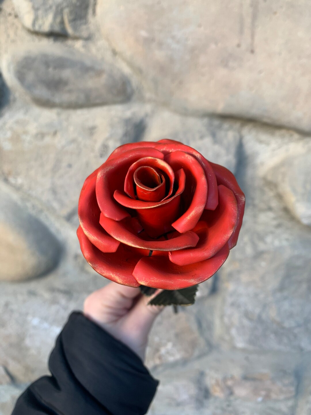 A Forged Flower for Your Loved One - Etsy