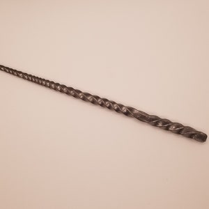 Hand Forged Iron Wand - Etsy