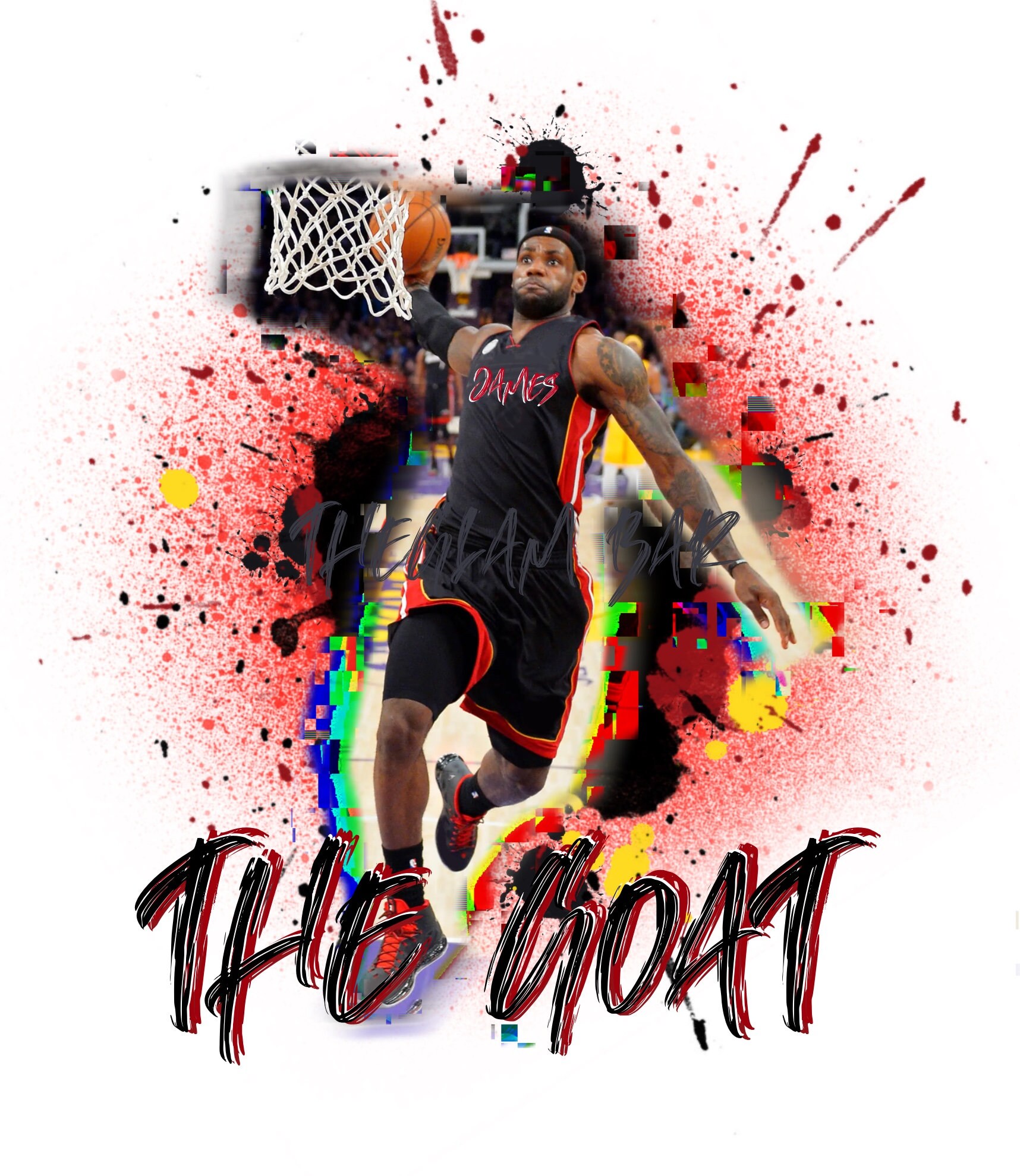 Lebron James Graphic Design
