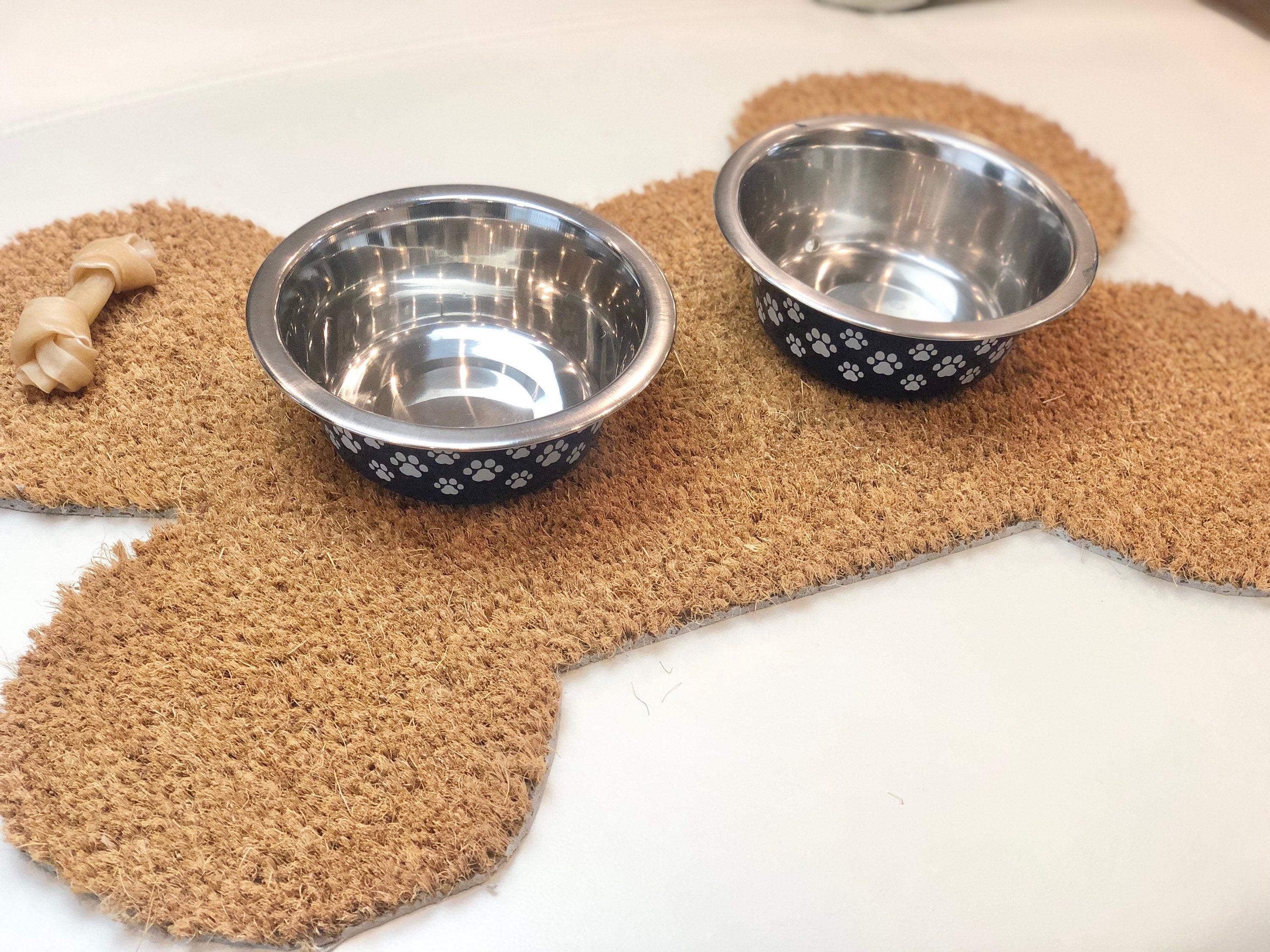 Dog Mat Coir Placemat Dog Pet - Etsy