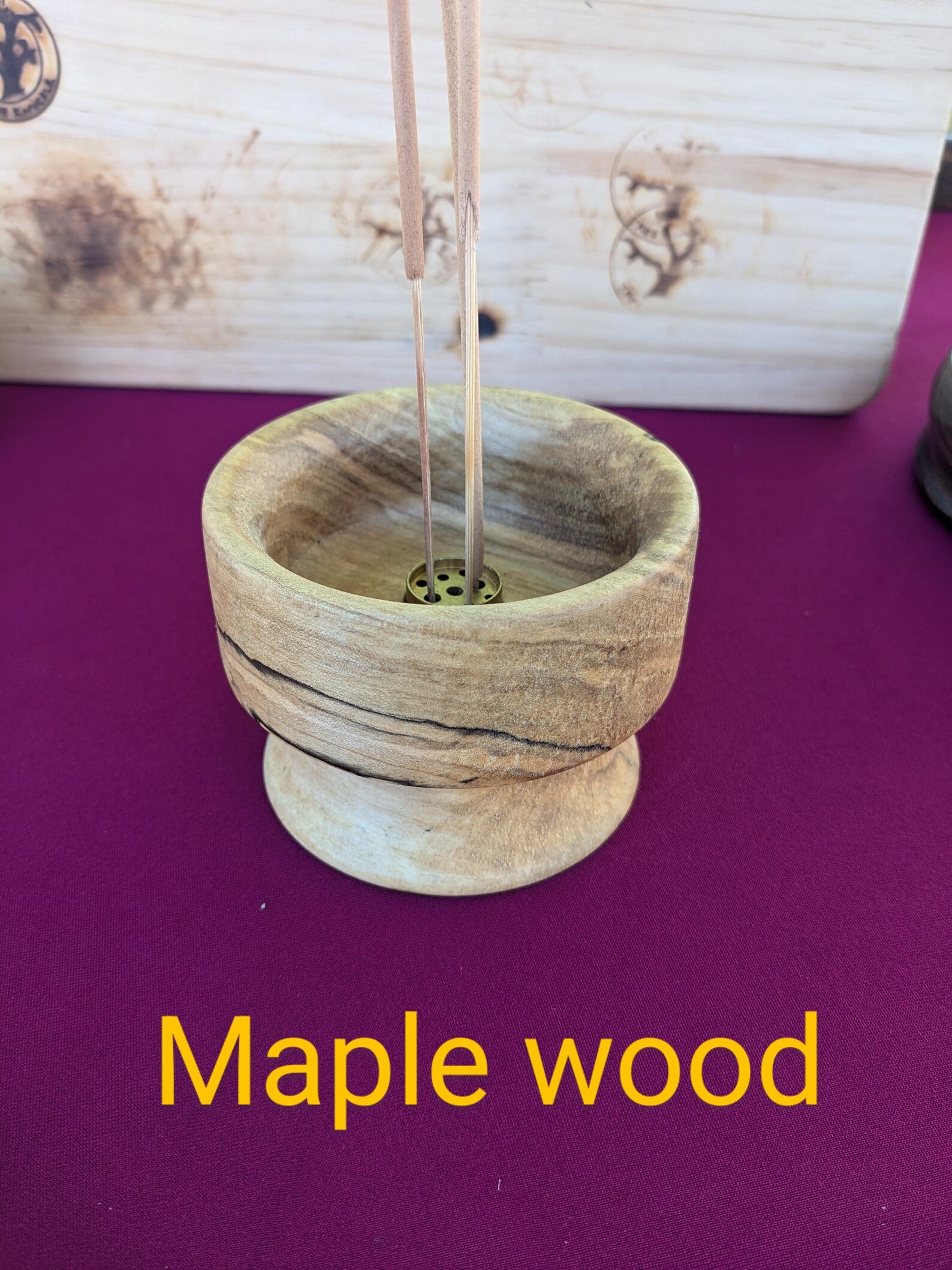 Incense Holder Tray. Ash Catcher. Handmade. Home Decor. Decorative ...
