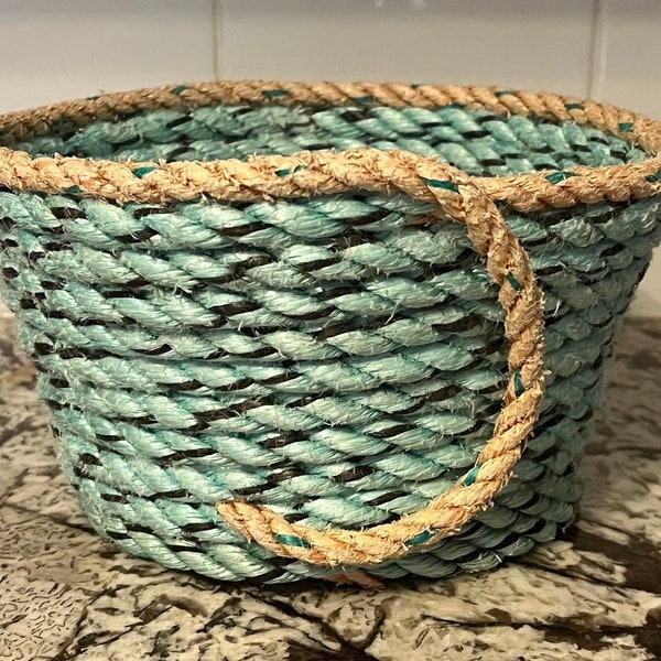 Handmade Rope Basket - Etsy