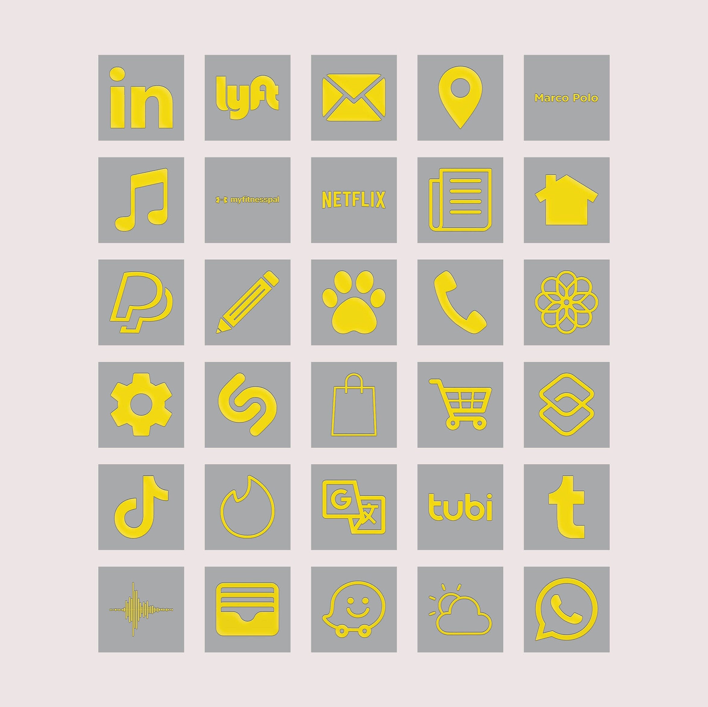 App Icons 2021 Pantone Color of the Year IOS 14 App Covers IOS 14 ...