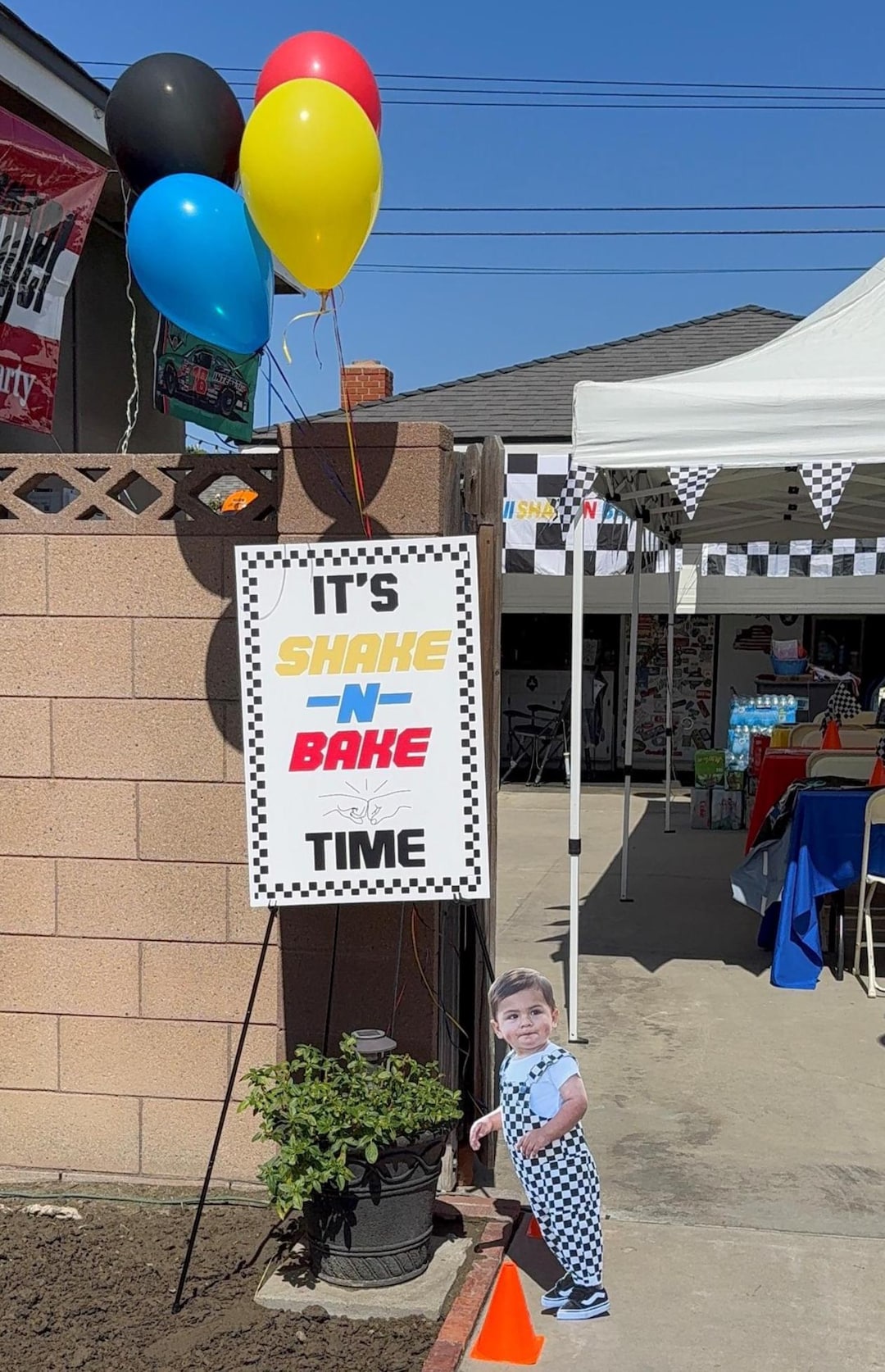 Personalized Talladega Nights Birthday Shake and Bake Sign | 1st ...