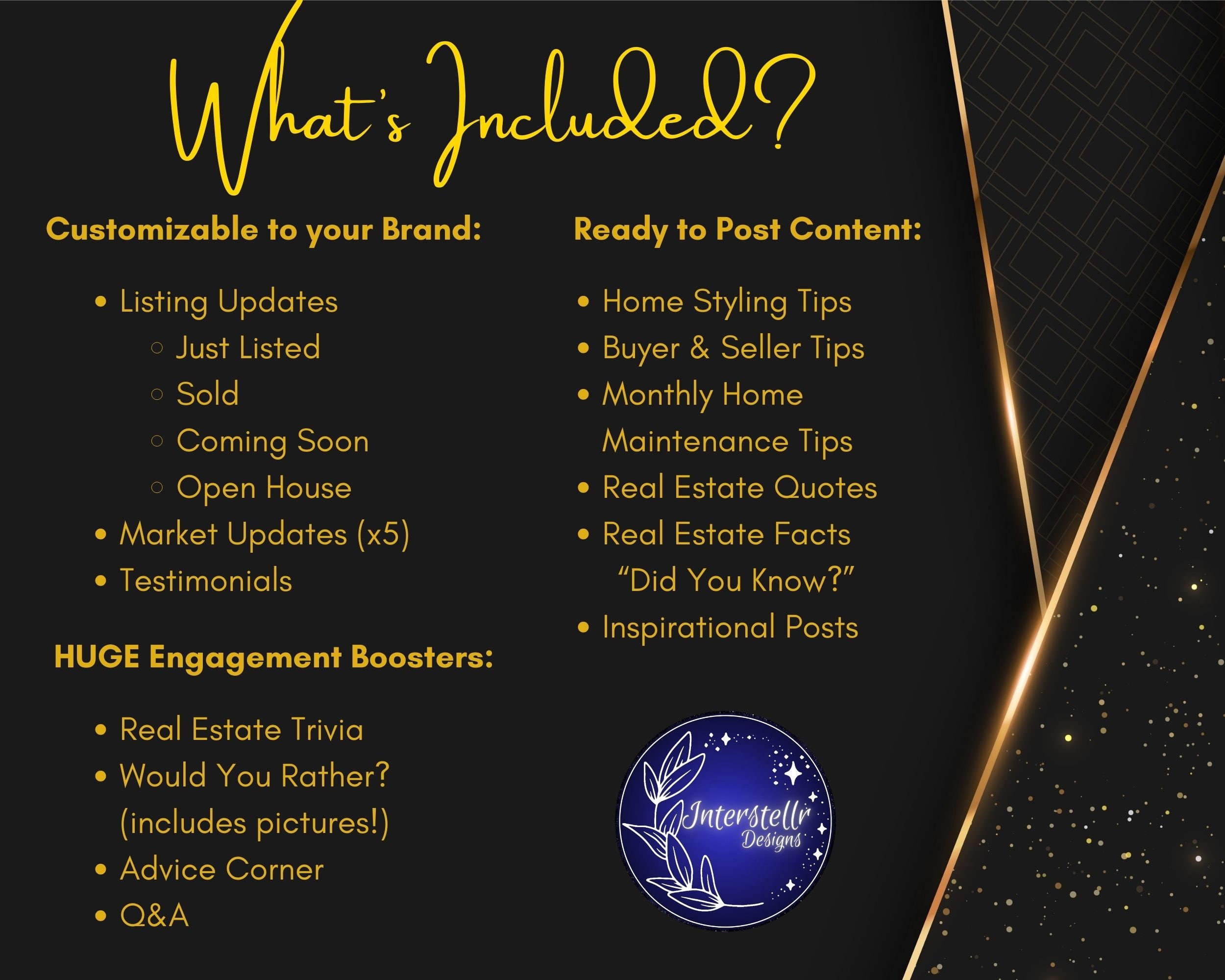 300 Real Estate Instagram Templates, Social Media Posts & Stories ...