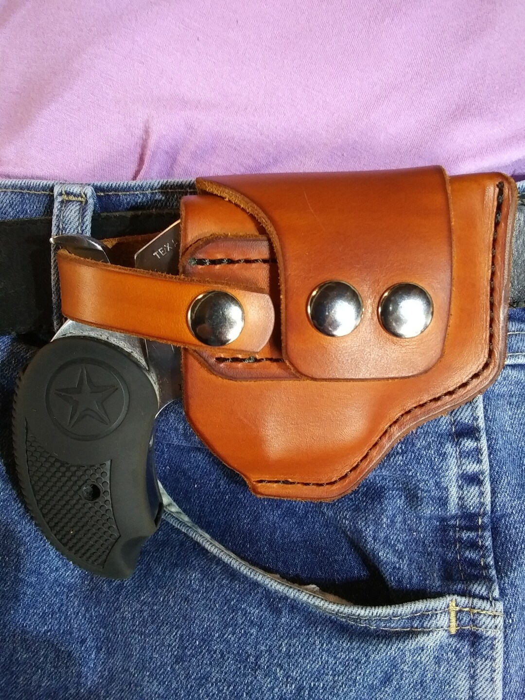 Bond Arms Derringer, Cross Draw or Driving Holster, 2.5-3 Barrel Length ...