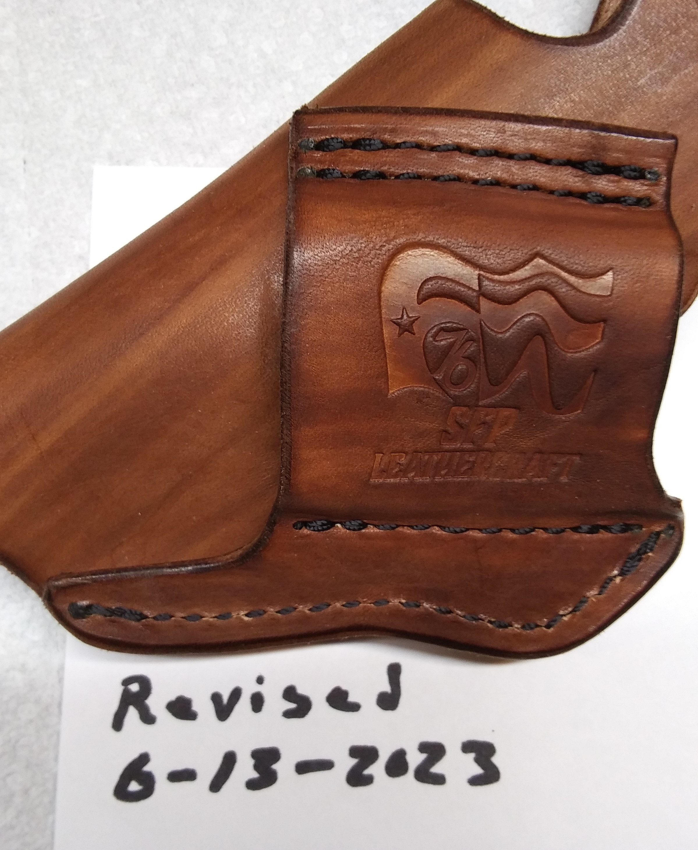 Smith & Wesson 642 Cross Draw Holster, Right Hand Draw, Leather Thumb ...