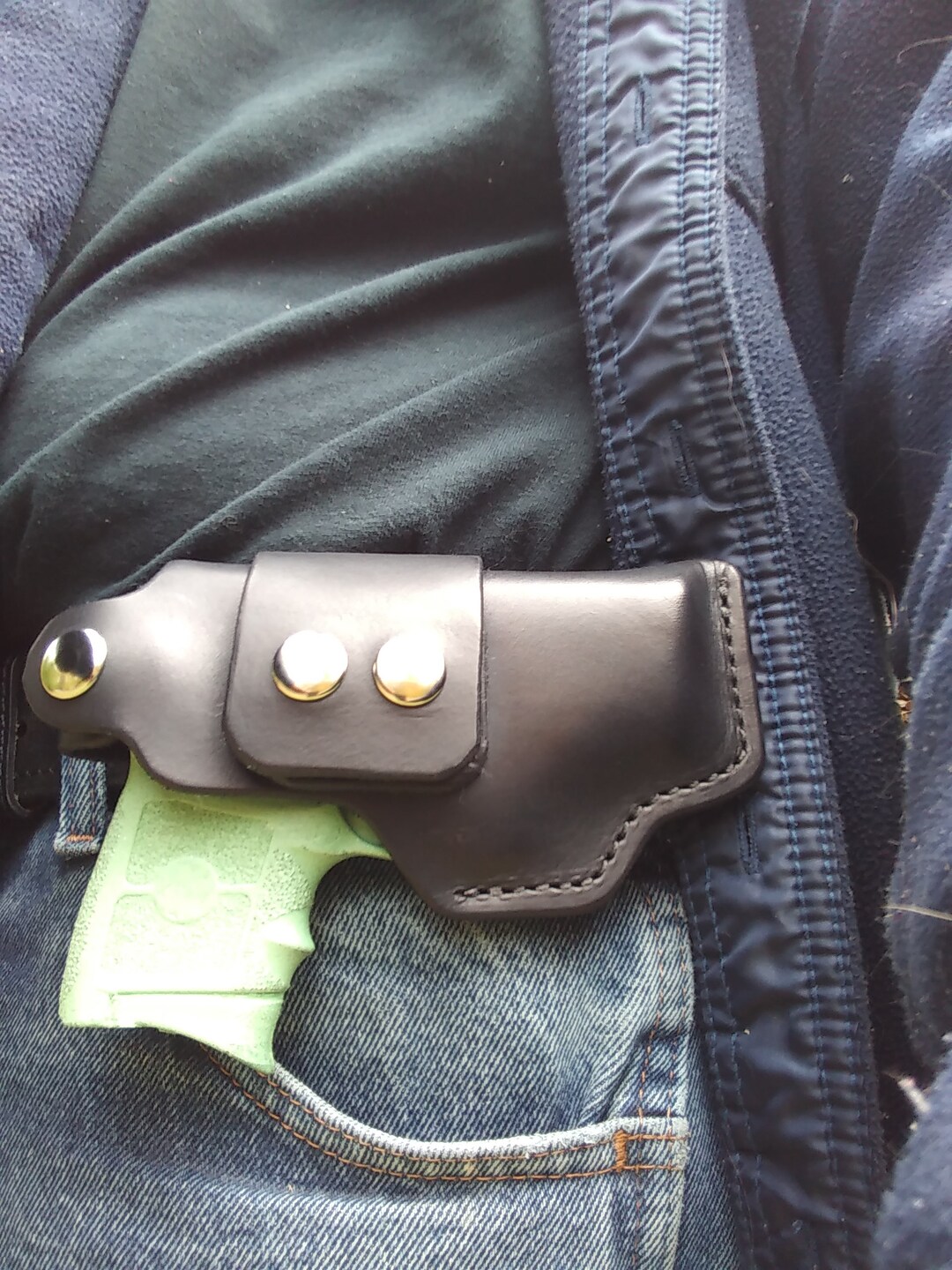 Smith & Wesson Bodyguard 380, Cross Draw Driving Holster With Leather ...