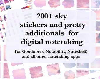 Note Taking Stickers | Etsy