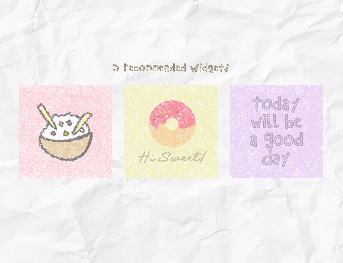 Cute Pastel Ios 14 App Icons Hand Drawn Ios 14 Icons Doodle - Etsy