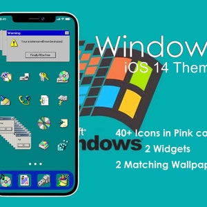 Retro Groovy Icons Home Screen Ios 14 - Etsy