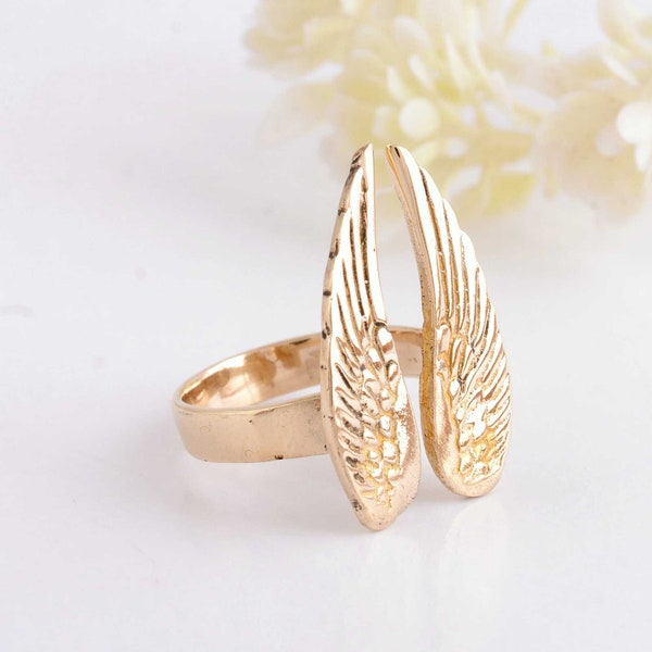 Ring With Wings - Etsy