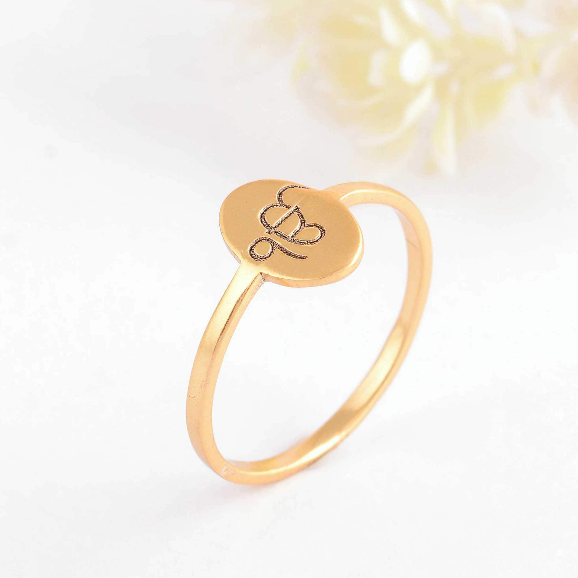 Handmade Sterling Silver Ek Onkar Ring: Punjabi Sikh Symbol - Etsy