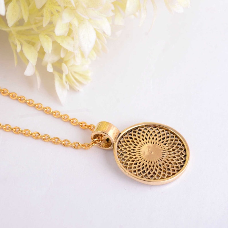 Flower of Life, Sacred Geometry Pendant, Flower Pendant, Yoga Necklace ...