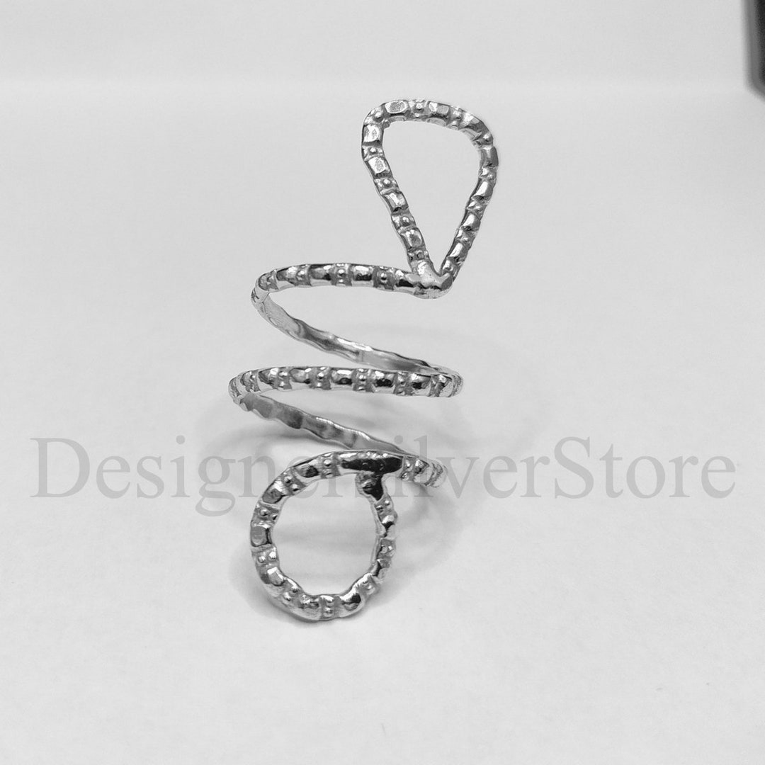 Full Finger Arthritis Ring, Brass Gold Plated Ring, Simple Splint Ring ...