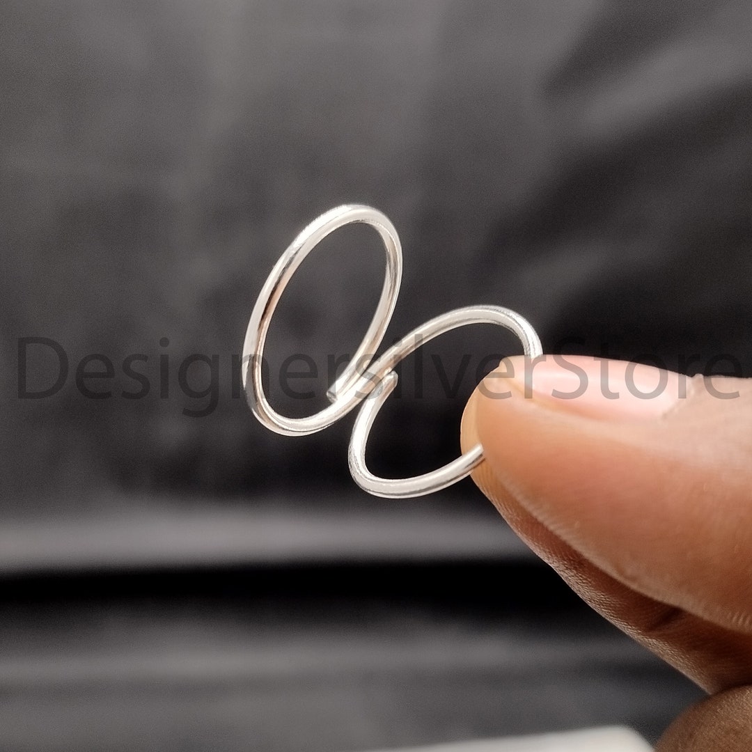 Adjustable Swan Splint Ring, Sterling Silver Swan Splint Ring, RA ...