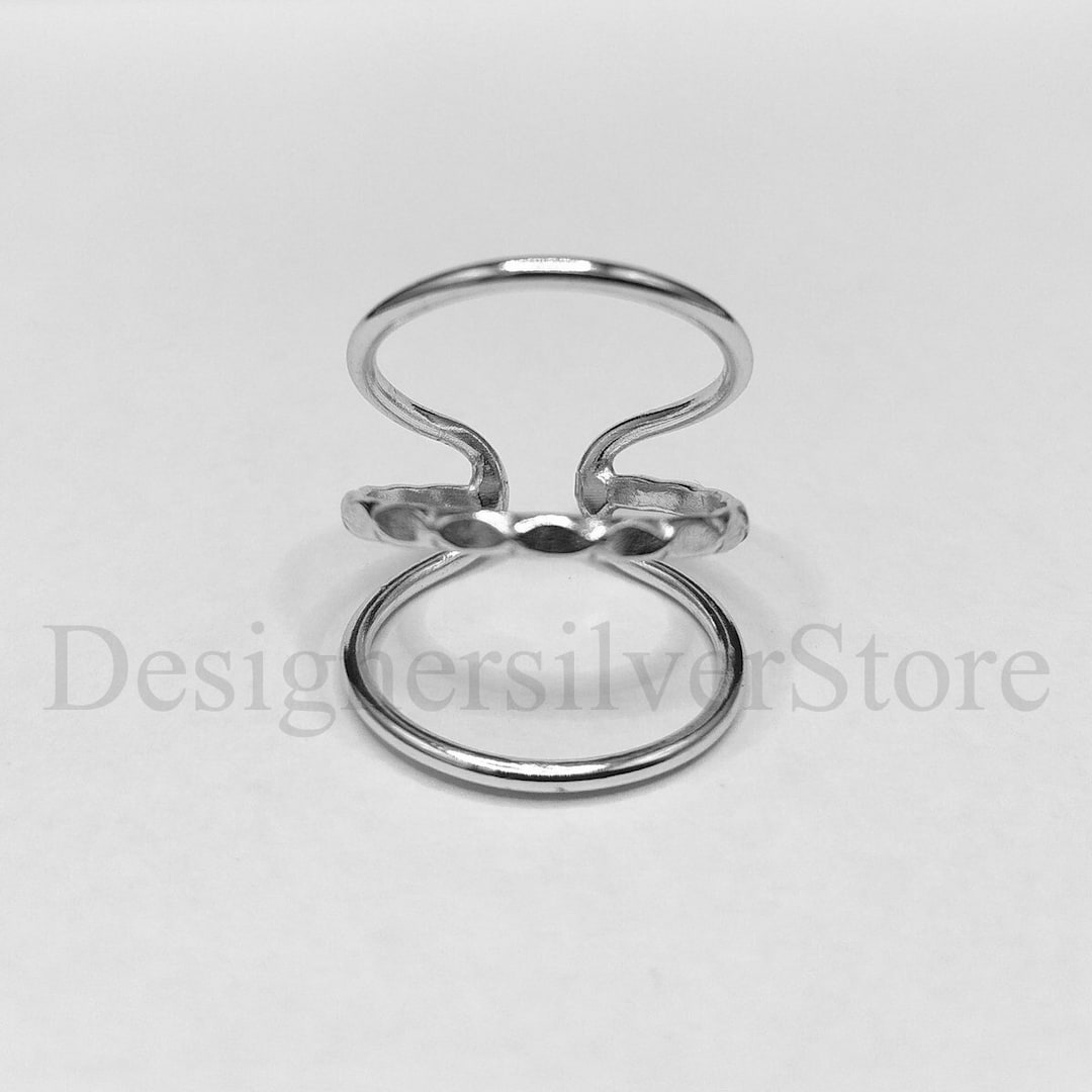 Sterling Silver Trigger Finger Ring: Adjustable Arthritis Splint - Etsy