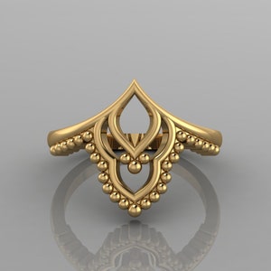 Royal King Crown Ring, Sterling Silver Crown Ring, Knuckle Ring ...