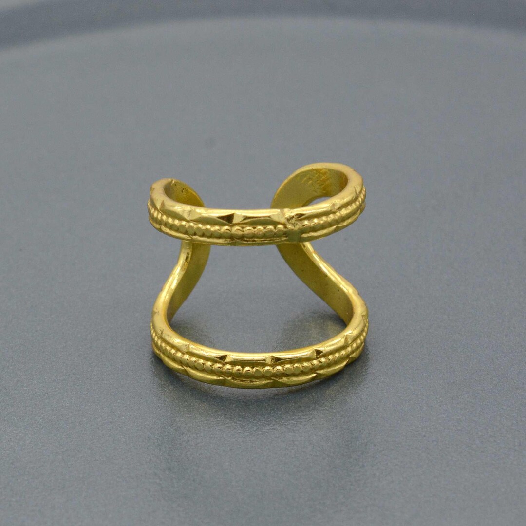 Silver Arthritis Splint Ring, Lateral Deviation Support, EDS Ring ...