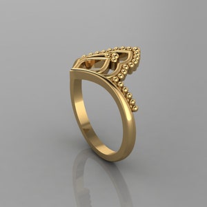 Royal King Crown Ring, Sterling Silver Crown Ring, Knuckle Ring ...