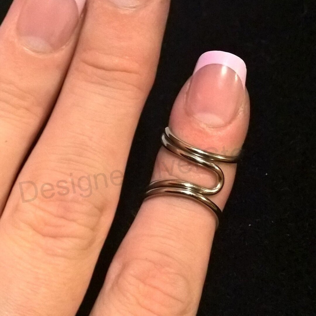 Arthritis Finger Splint, Mallet Finger Ring, Boutonniere Deformity Ring ...
