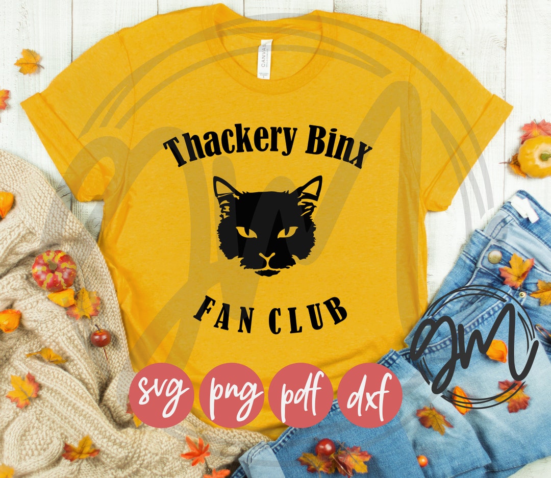Binx SVG PNG PDf Dxf, Binx Fanclub svg, Feitiço Binx, design digital ...