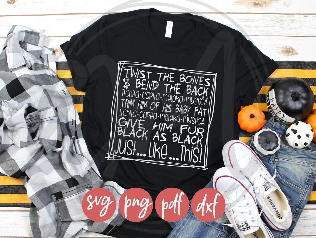 Binx Spell SVG PNG Pdf Dxf, Binx Fanclub Svg, Binx Spell, Twist the ...