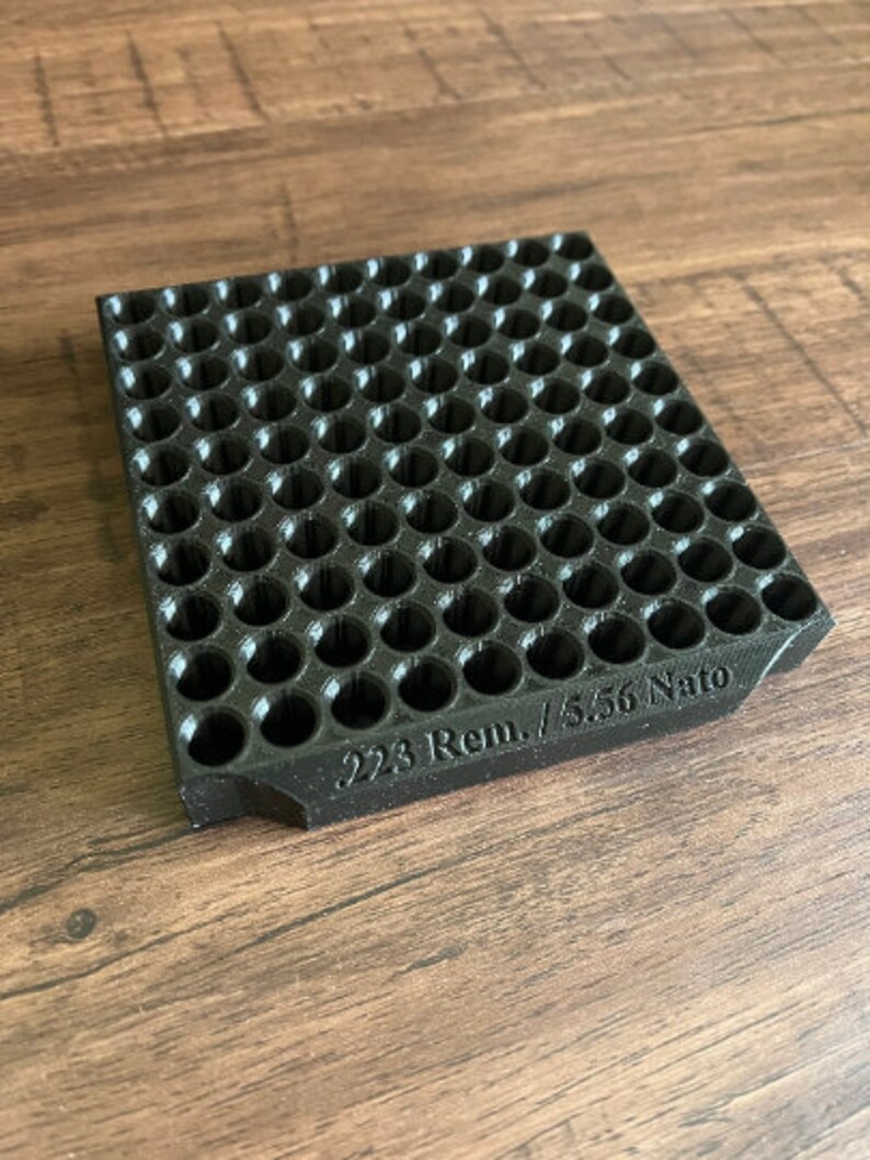 Jumbo Rifle Reloading Tray 100 Count - Etsy