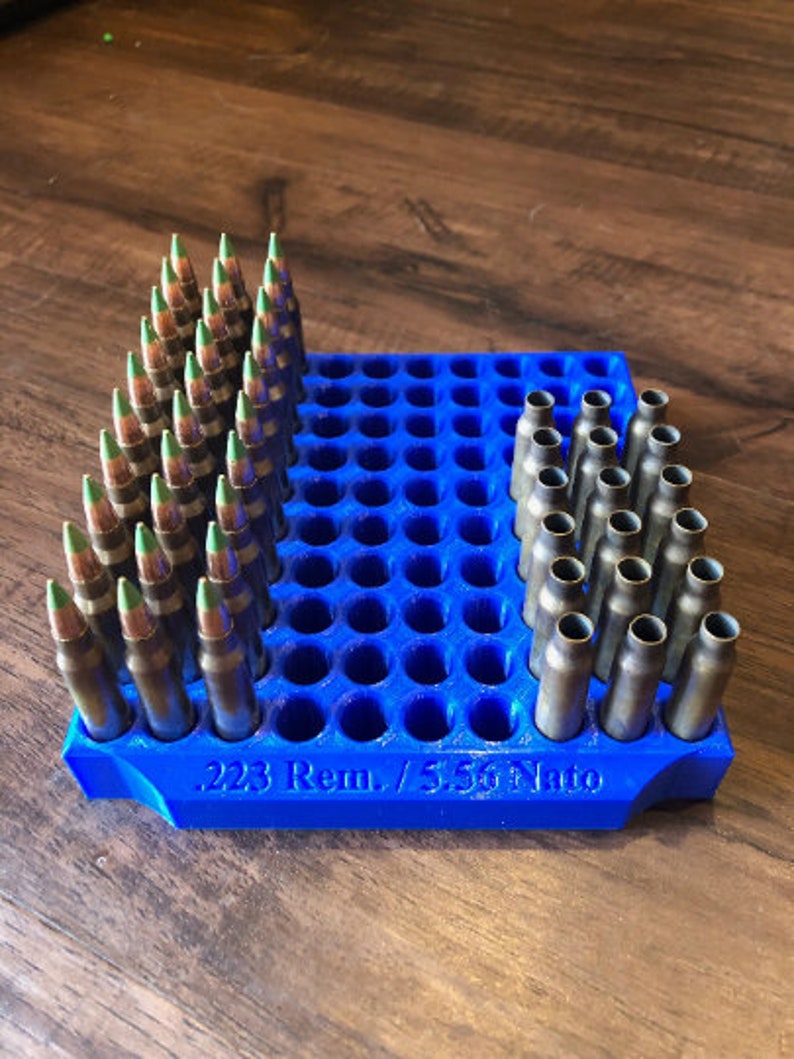 Jumbo Rifle Reloading Tray 100 Count - Etsy