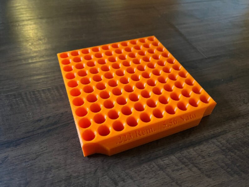 Jumbo Rifle Reloading Tray 100 Count - Etsy