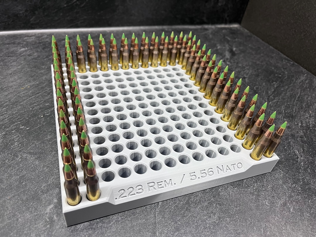 Colossal Rifle Reloading Tray 200 Count - Master - Etsy