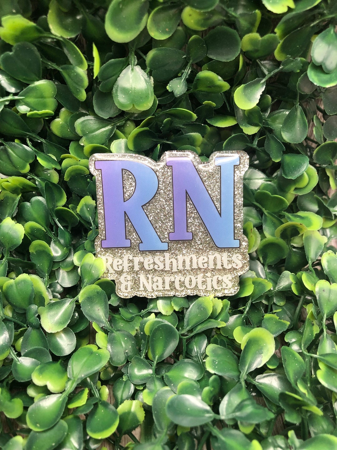 Refreshments and Narcotics Badge Reel - Etsy