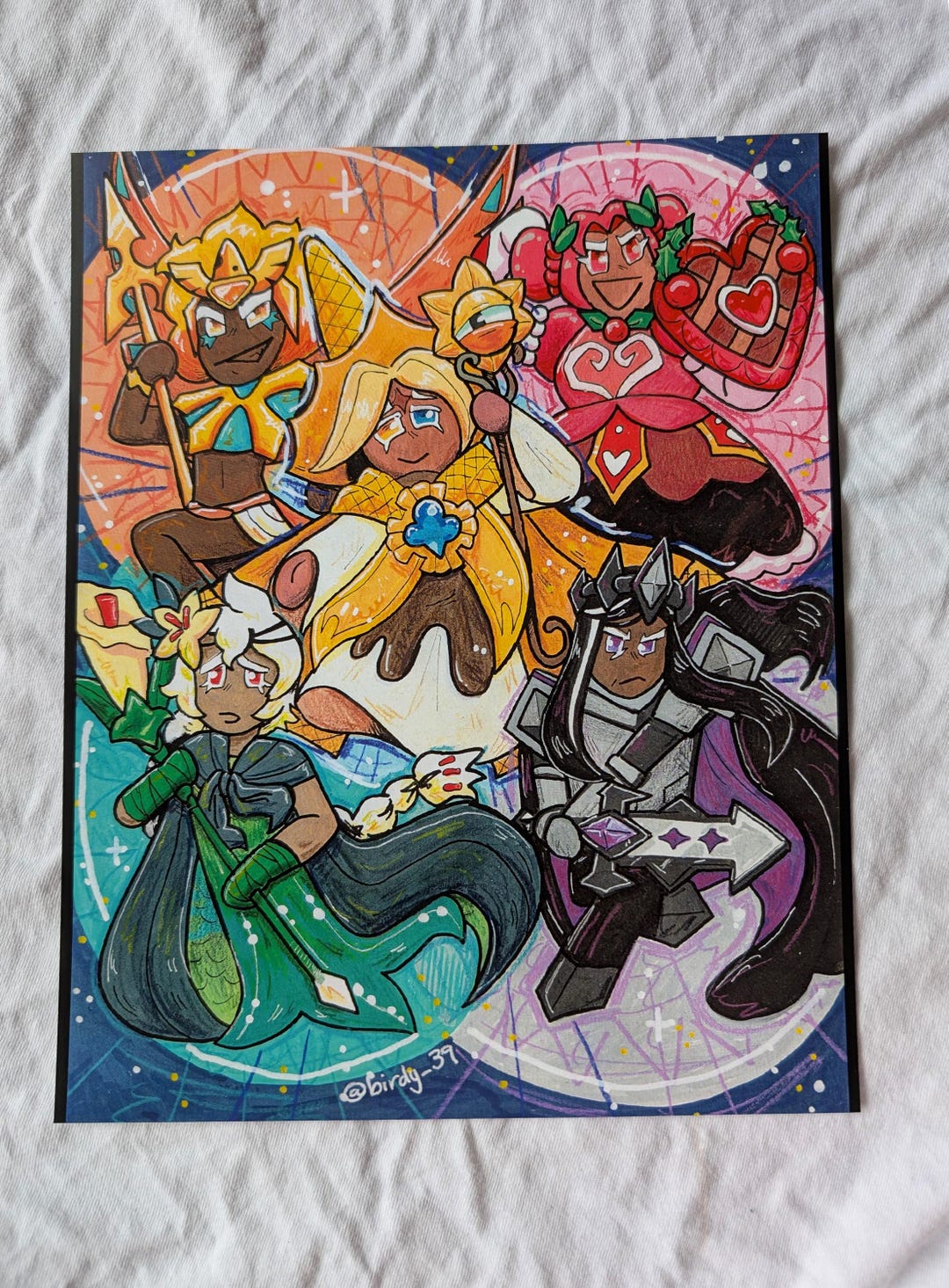 CRK Ancients Print | 8" X 10" Art Print | Cookie Run, Video Game Print ...