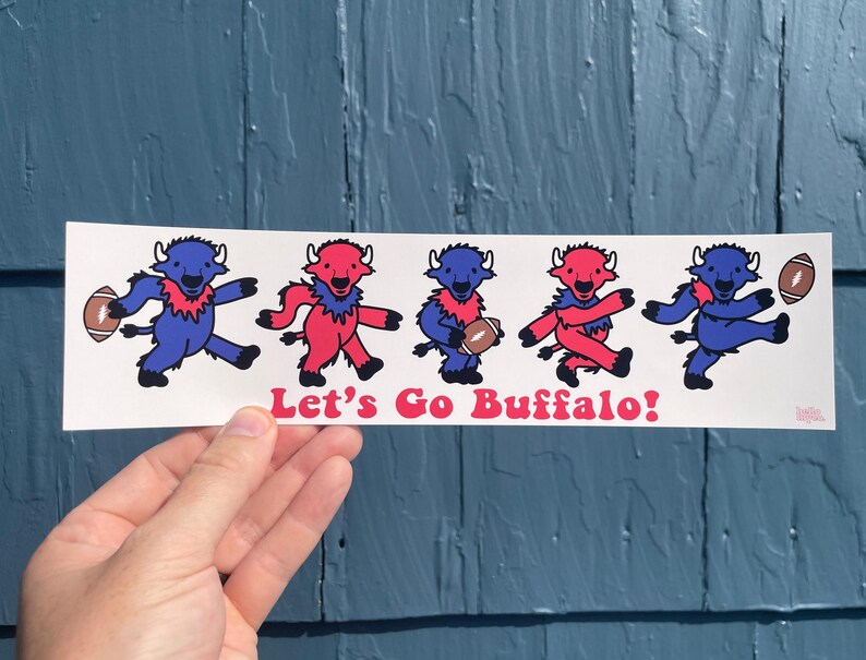 Let's Go Buffalo - Grateful Dead - Bumper Sticker - Etsy